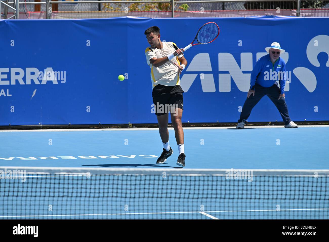 Canberra, Australia. 8 January 2026, Tomas Barrios Ver during the ...