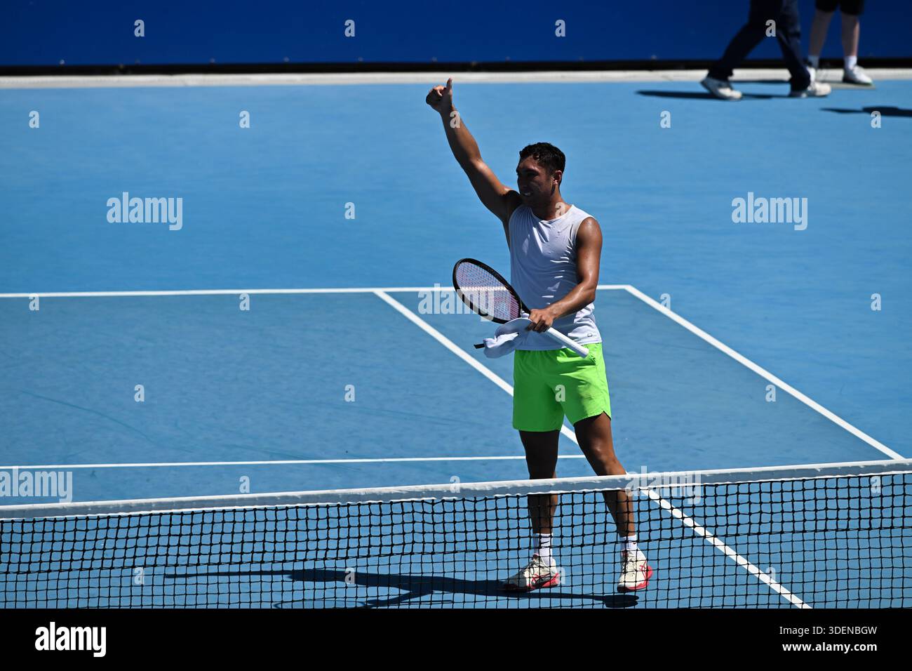 Canberra, Australia. 8 January 2026, James McCabe during the Canberra ...