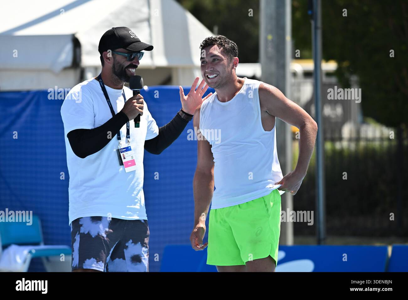 Canberra, Australia. 8 January 2026, James McCabe during the Canberra ...