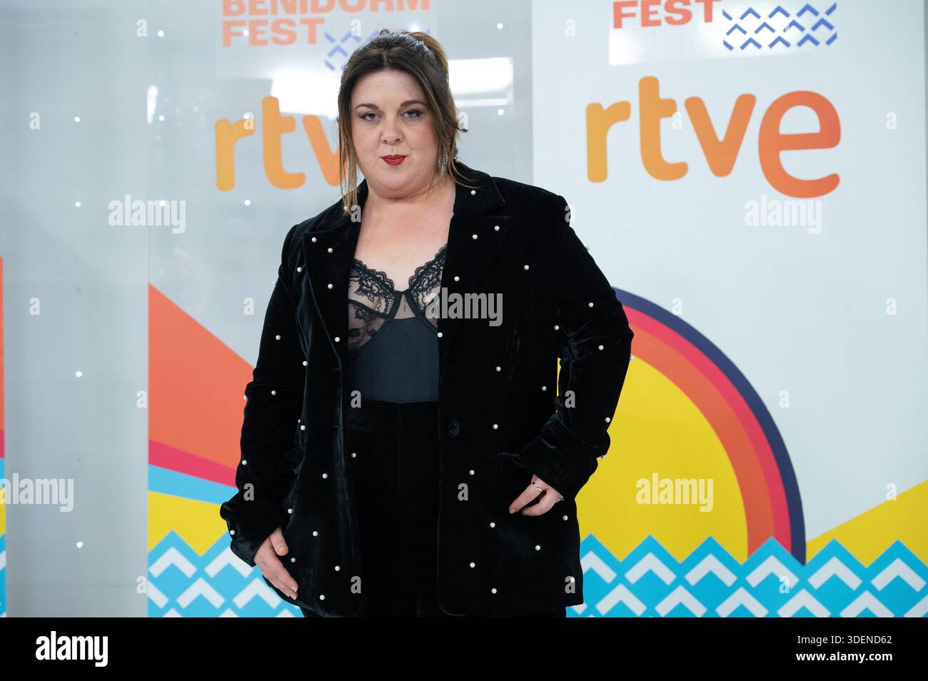 Lalachus attends a presentation of The festival Benidorm Fest at Torre ...