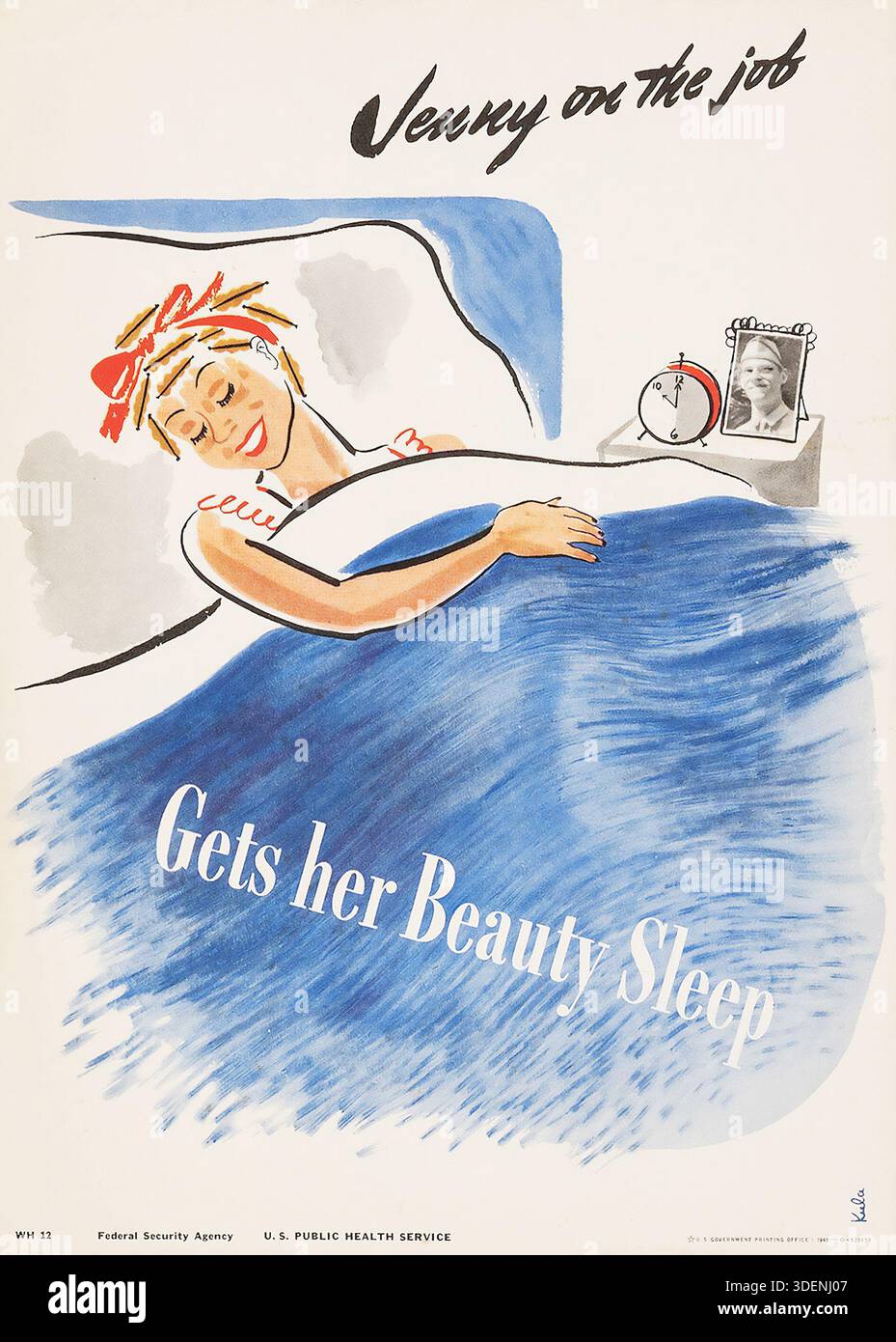 World War II Propaganda Poster (U.S. Public Health Service, 1943 ...