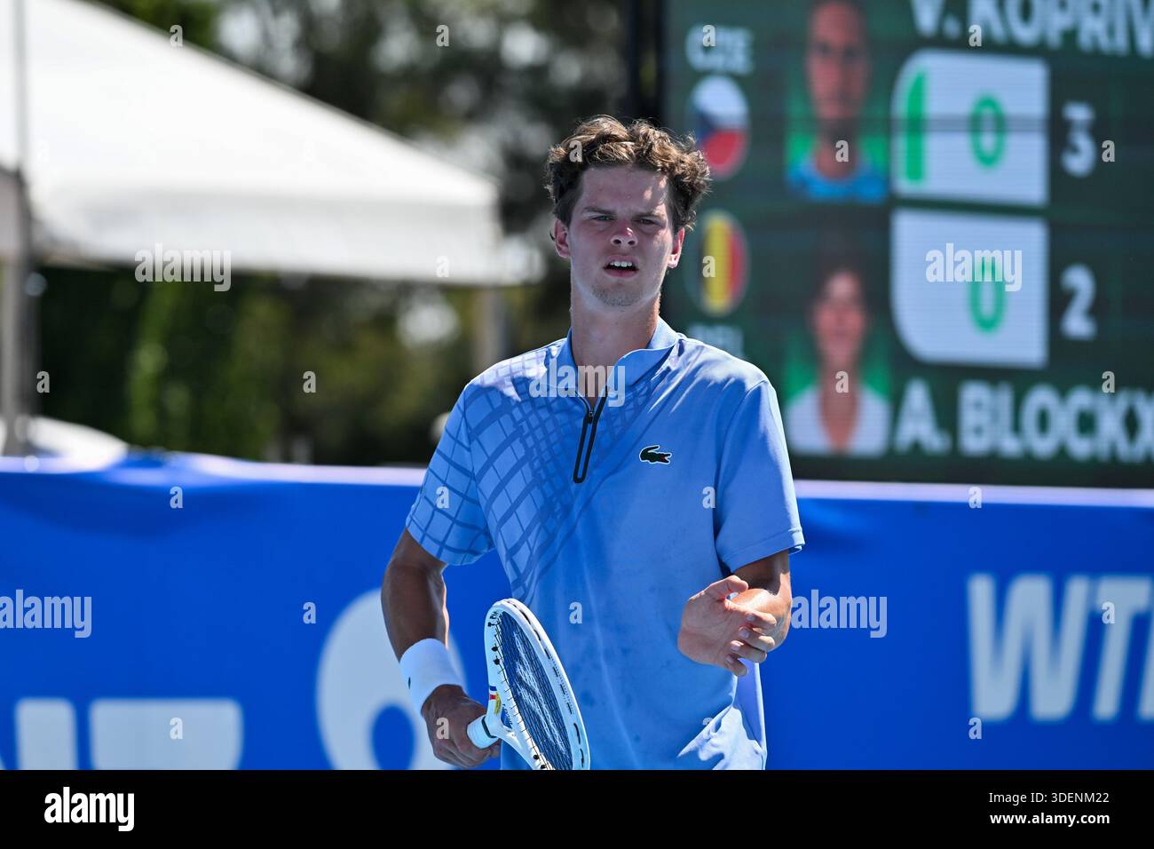 Canberra, Australia. 8 January 2026, Alexander Blockx during the ...