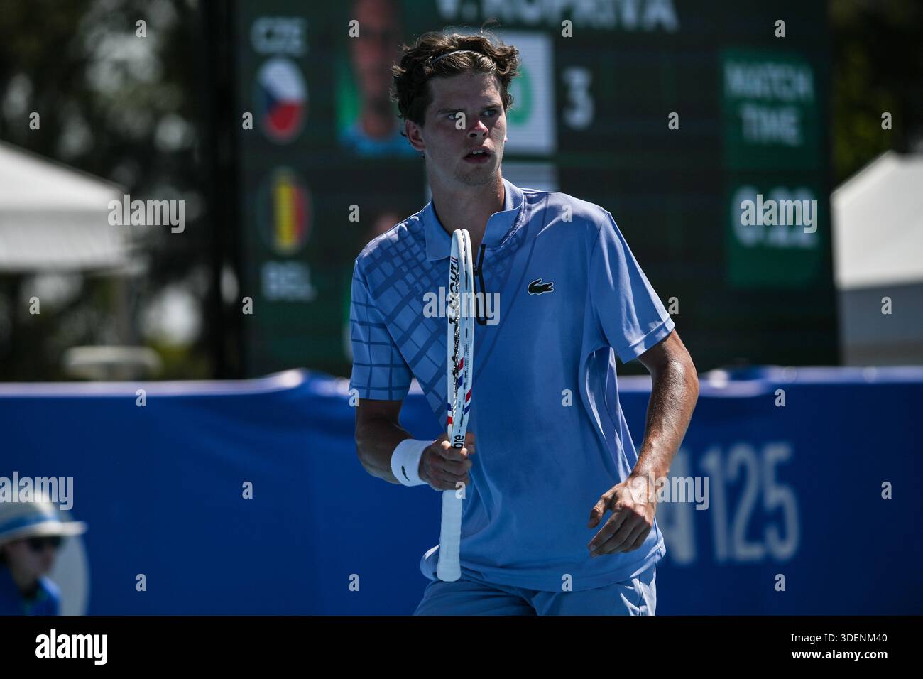 Canberra, Australia. 8 January 2026, Alexander Blockx during the ...