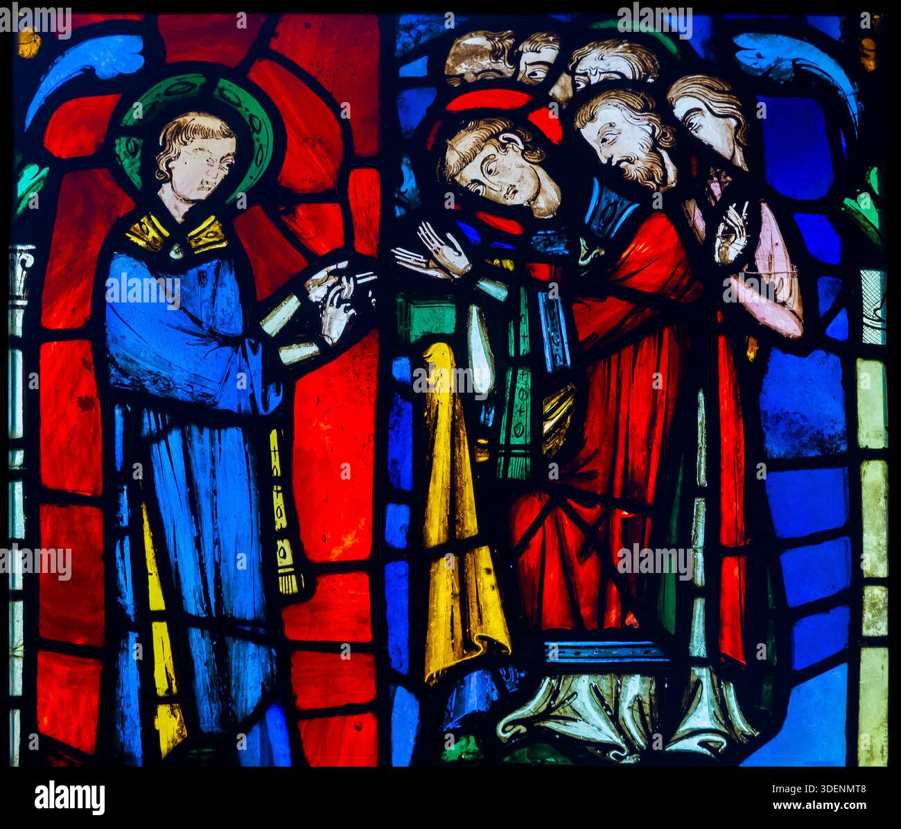 St stephen before the high priest hi-res stock photography and images ...