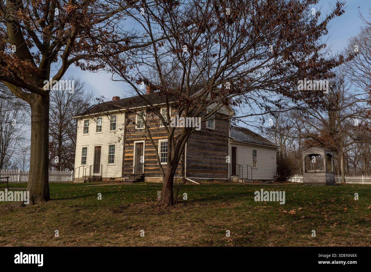 Nauvoo, Illinois, USA - December 30th 2025 - The restored family ...