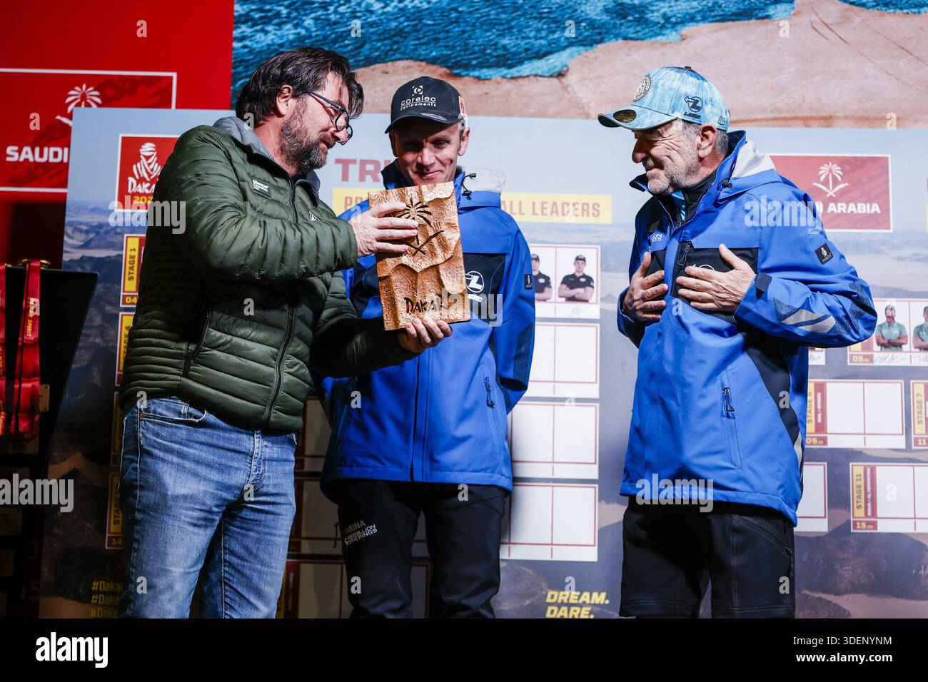 CASTERA David, Director of the Dakar Rally, SABY Bruno (fra), Rebellion - Spierings, Taurus ...