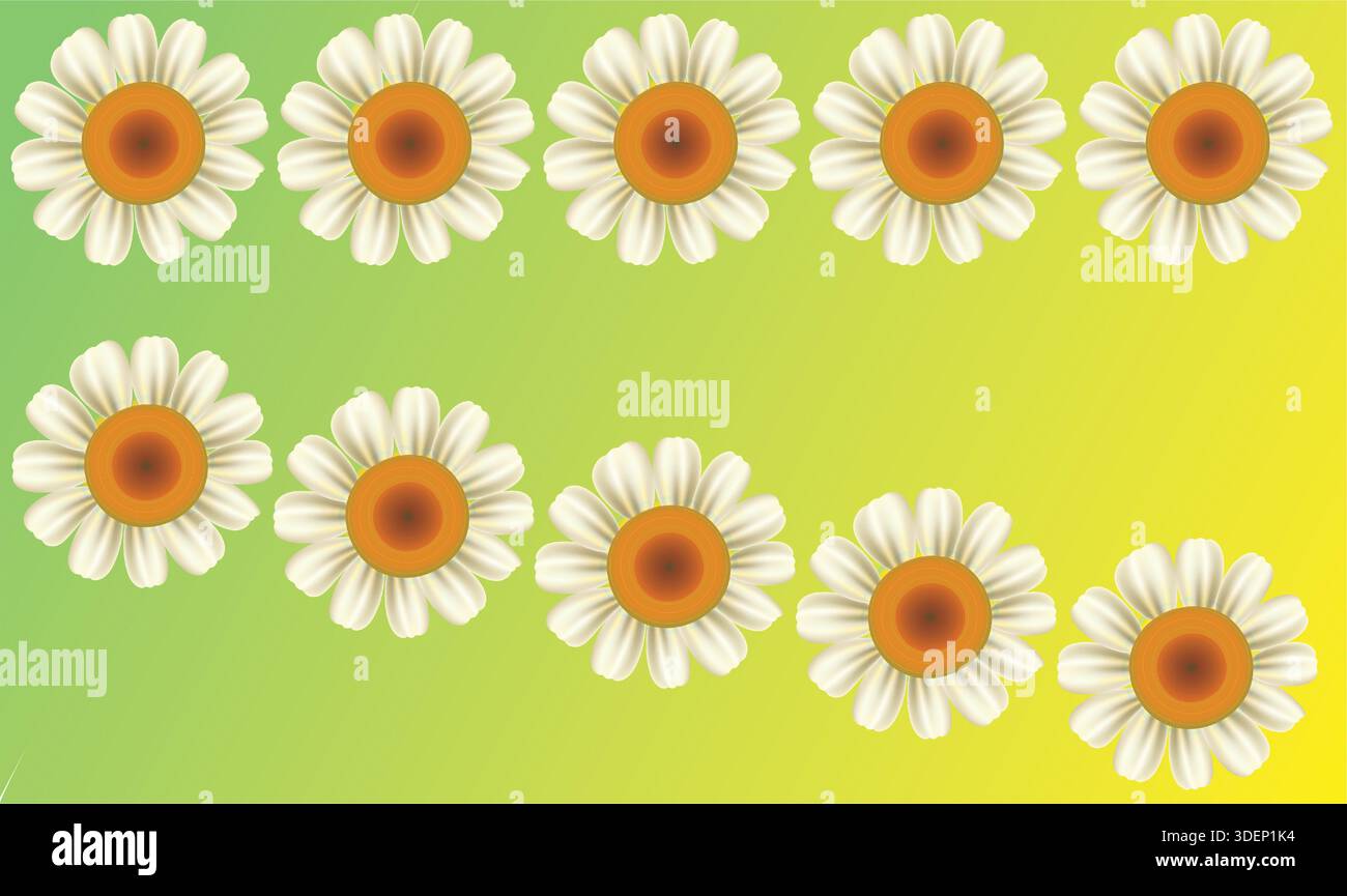 Flowers horizontal black and white Stock Vector Images - Alamy