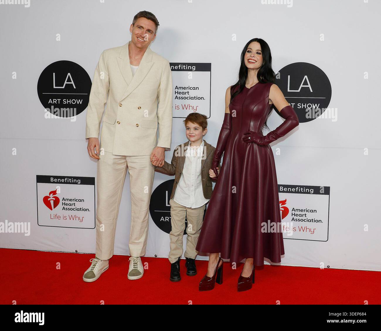January 7, 2026, Los Angeles, California, USA: Hudson Sheaffer, son ...