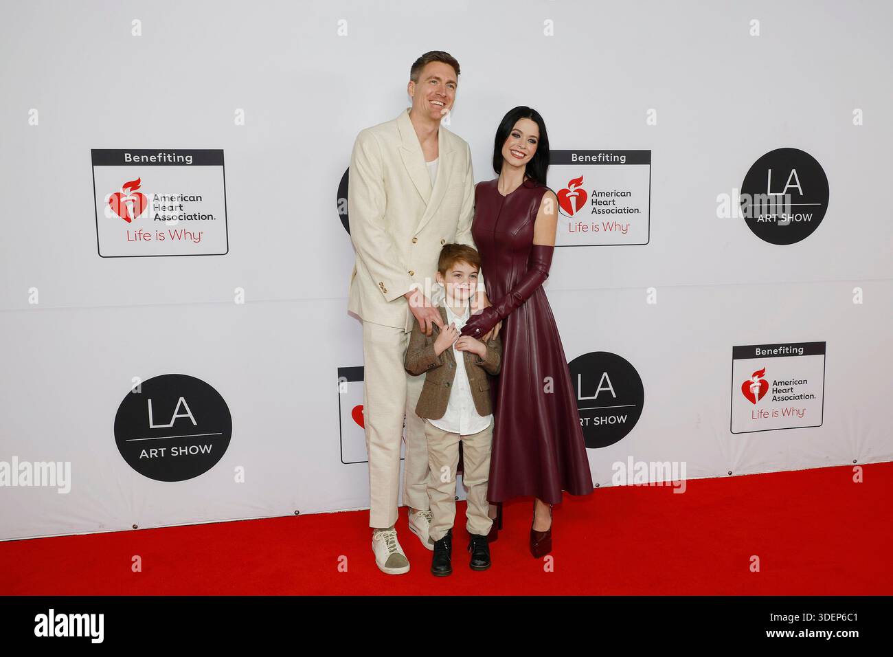 January 7, 2026, Los Angeles, California, USA: Hudson Sheaffer, son ...
