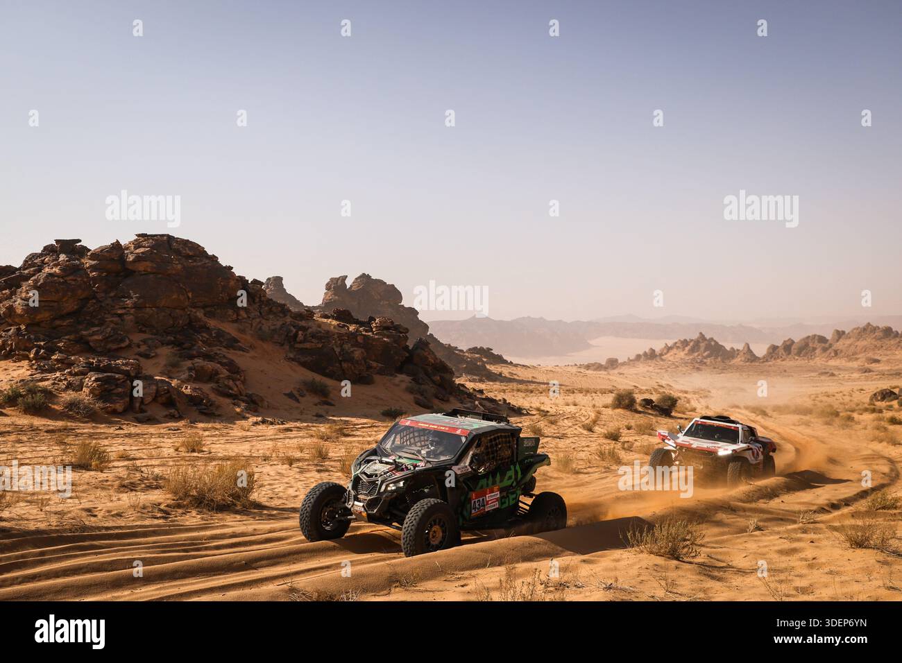 8th January 2026; Bivouac Refuge, Saudi Arabia; 2026 Dakar Rally, Stage ...