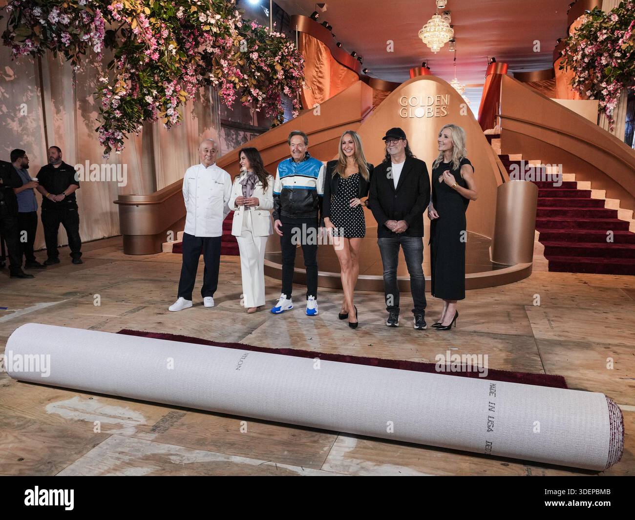 Chef Nobu Matsuhisa, Sharona Nazarian, Barry Adelman, Host Nikki Glaser ...