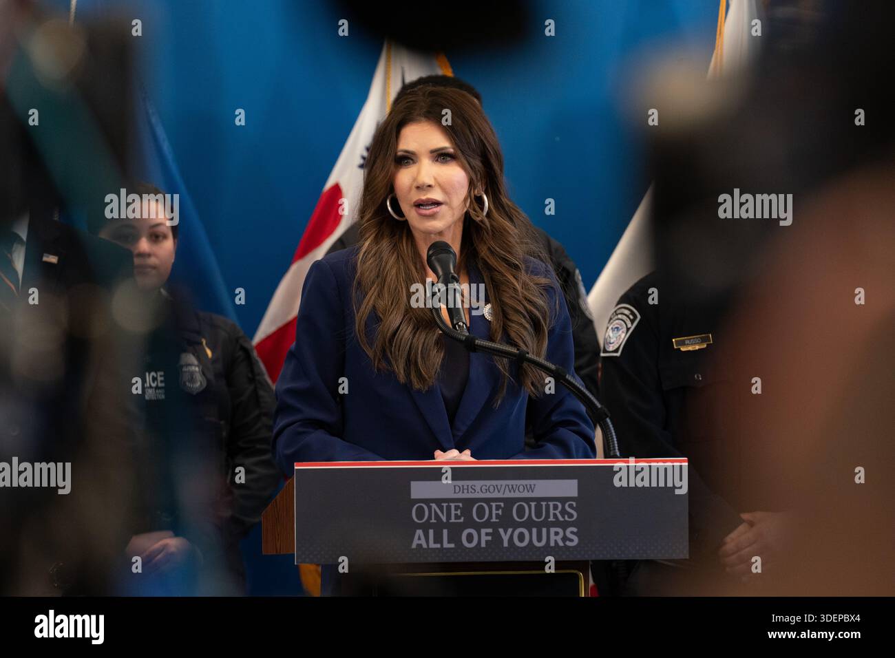 New York, United States. 08th Jan, 2026. US Department of Homeland ...