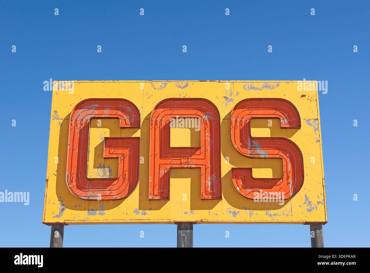 Large gas station sign hi-res stock photography and images - Alamy
