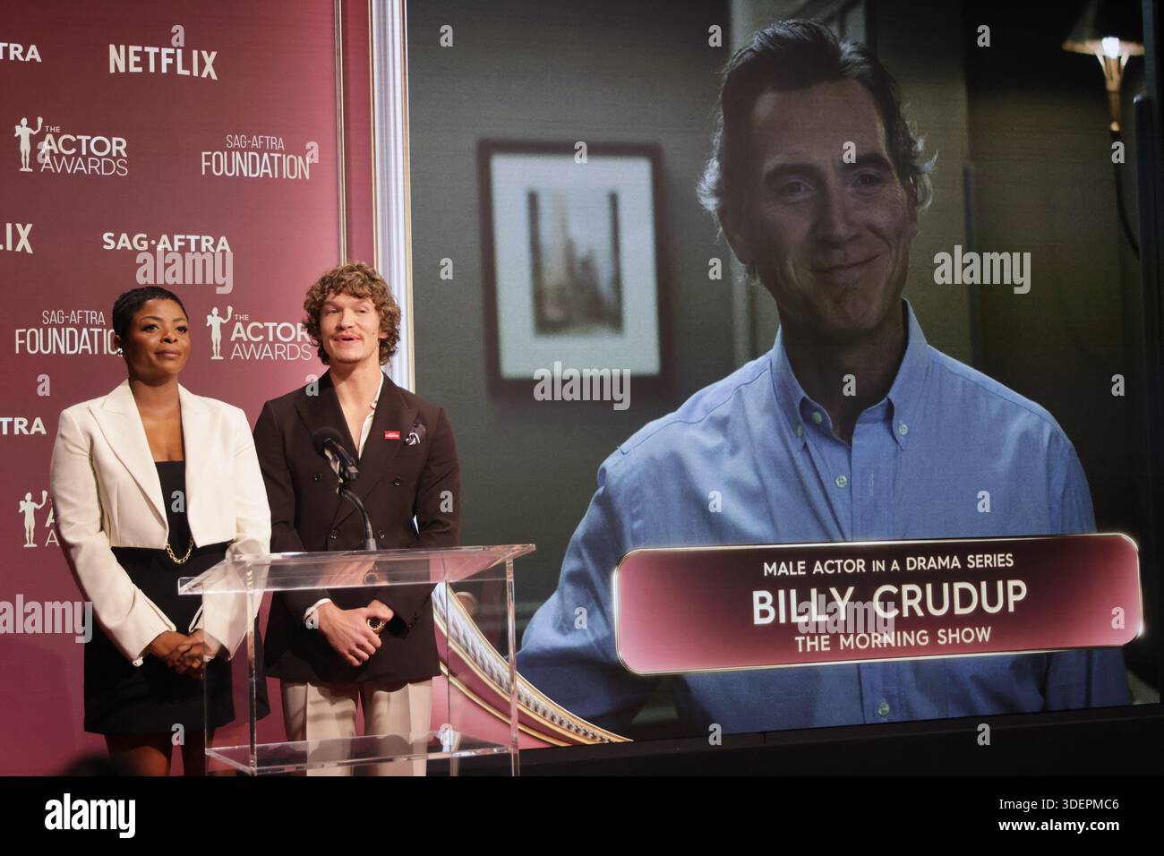 Janelle James and Connor Storrie at the 32nd Annual Actor Awards ...