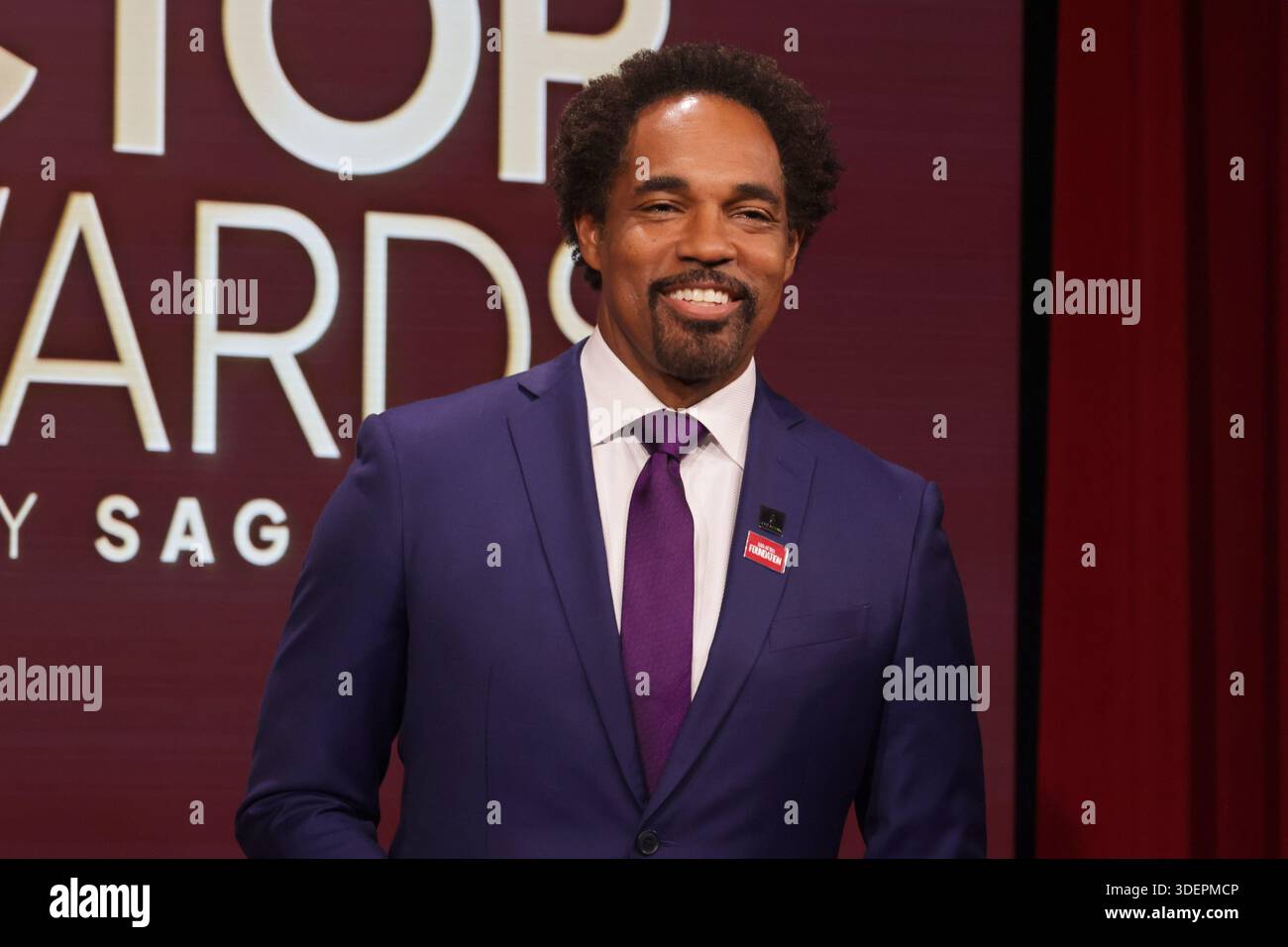 Jason George at the 32nd Annual Actor Awards Nominations at SAG-AFTRA ...