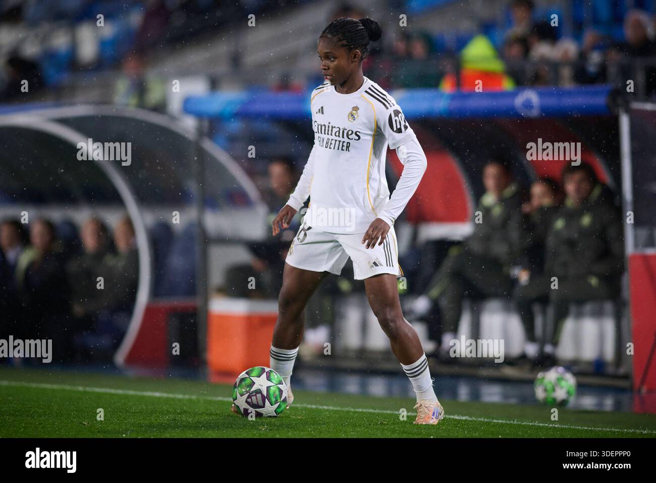 Real Madrid CF’s Linda Caicedo during Women’s Champions League 2025 ...