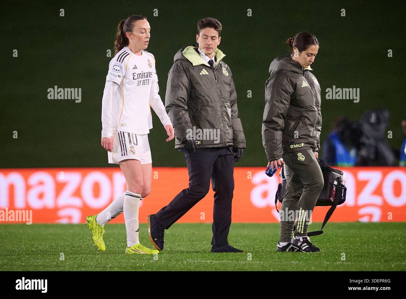 Real Madrid CF’s Caroline Weir injured during Women’s Champions League ...