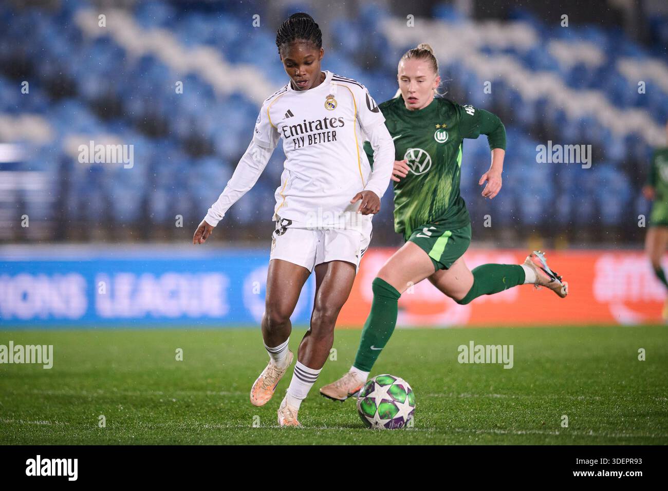 Real Madrid CF’s Linda Caicedo during Women’s Champions League 2025 ...
