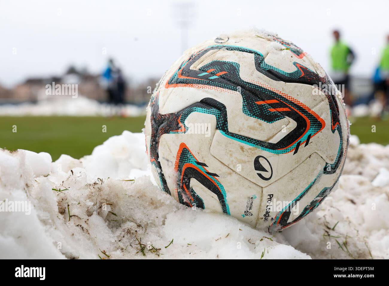 Illustration picture taken during a training session part of the winter ...