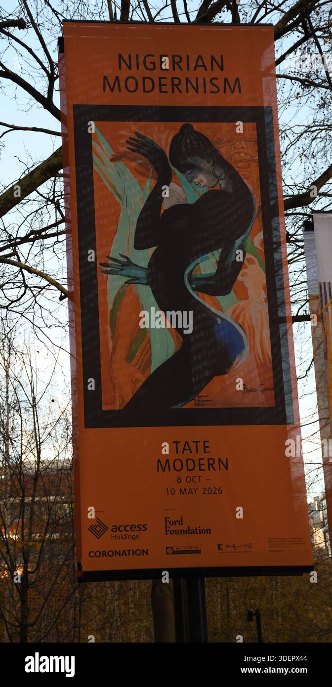 Nigerian modernism tate modern hi-res stock photography and images - Alamy