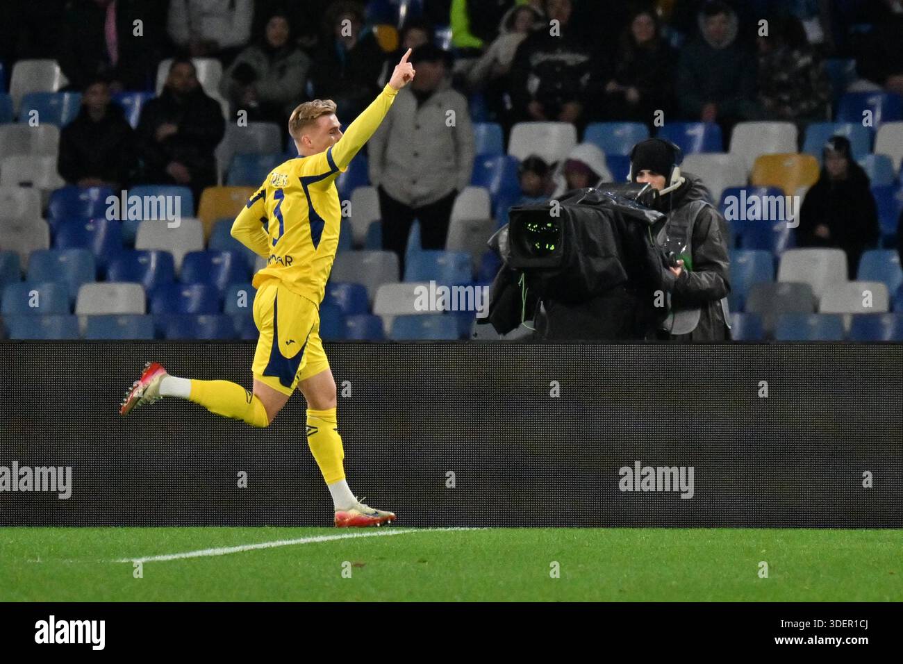 After goal Martin Frese the Italian championship Serie A 2025-2026 ...