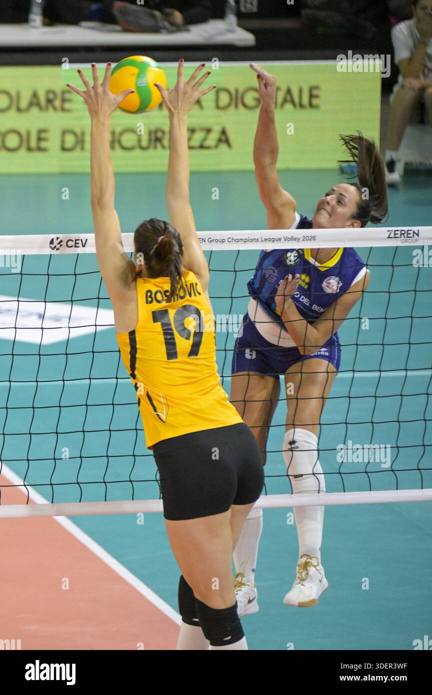 Caterina Bosetti during Savino Del Bene Scandicci vs VakifBank Istanbul ...