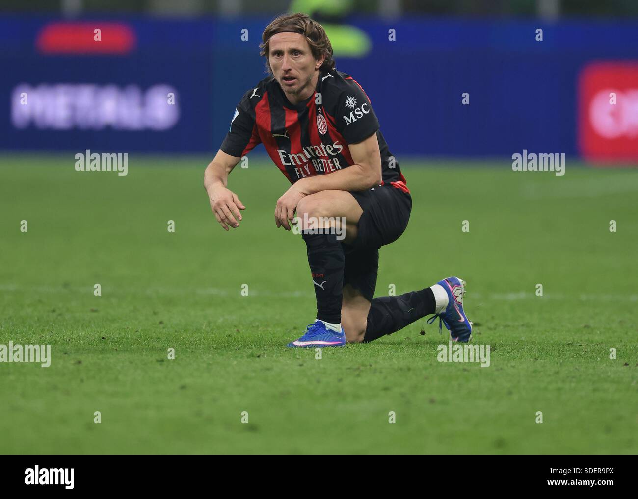 Milan, Italy, 8th January 2026. Luka Modric of AC Milan during the AC ...