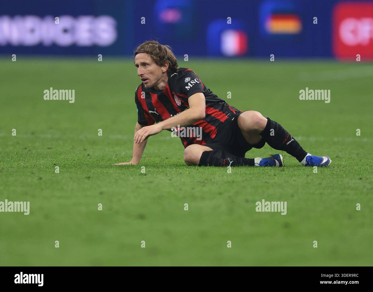 Milan, Italy, 8th January 2026. Luka Modric of AC Milan during the AC ...