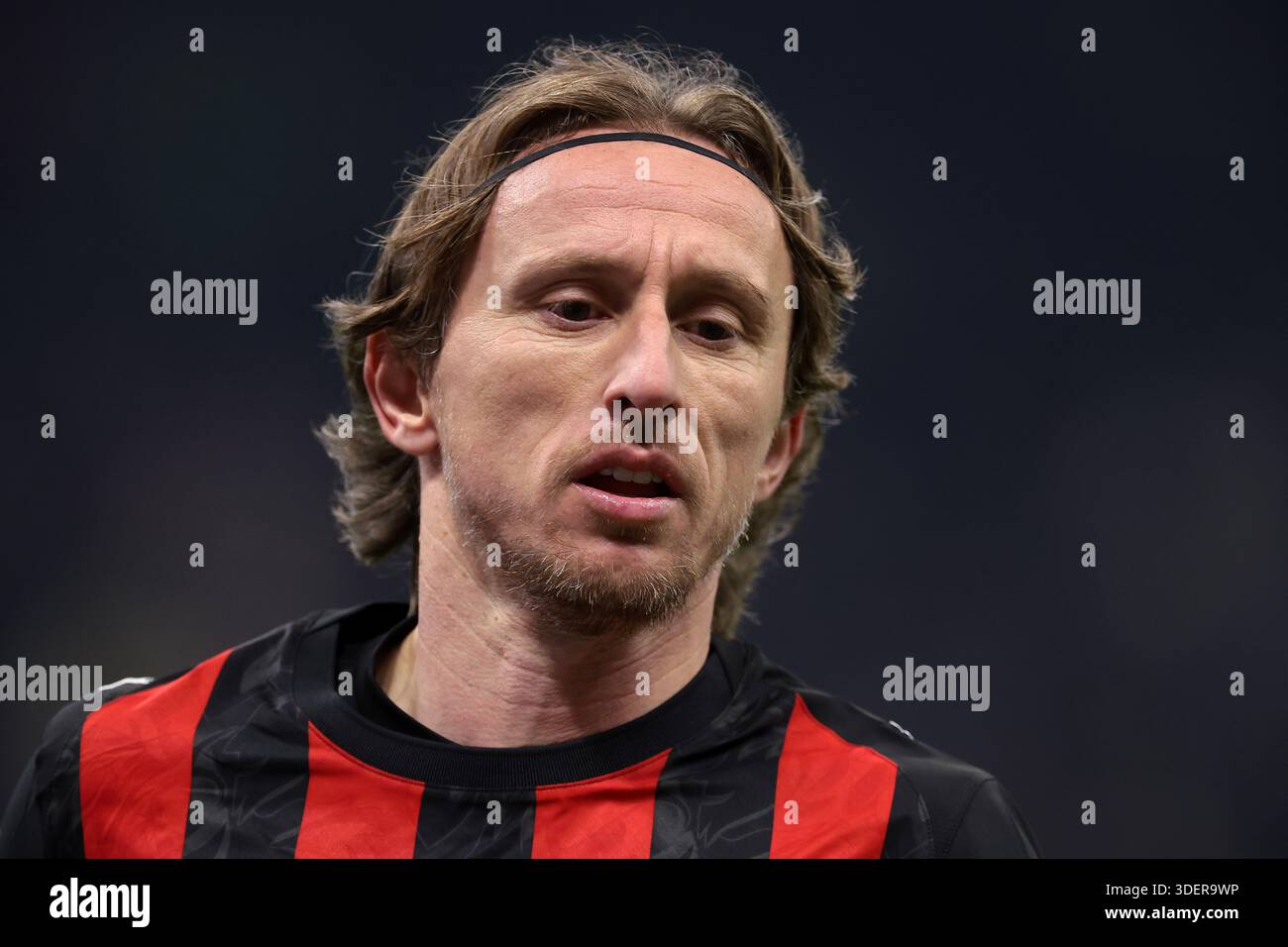 Milan, Italy, 8th January 2026. Luka Modric of AC Milan during the AC ...