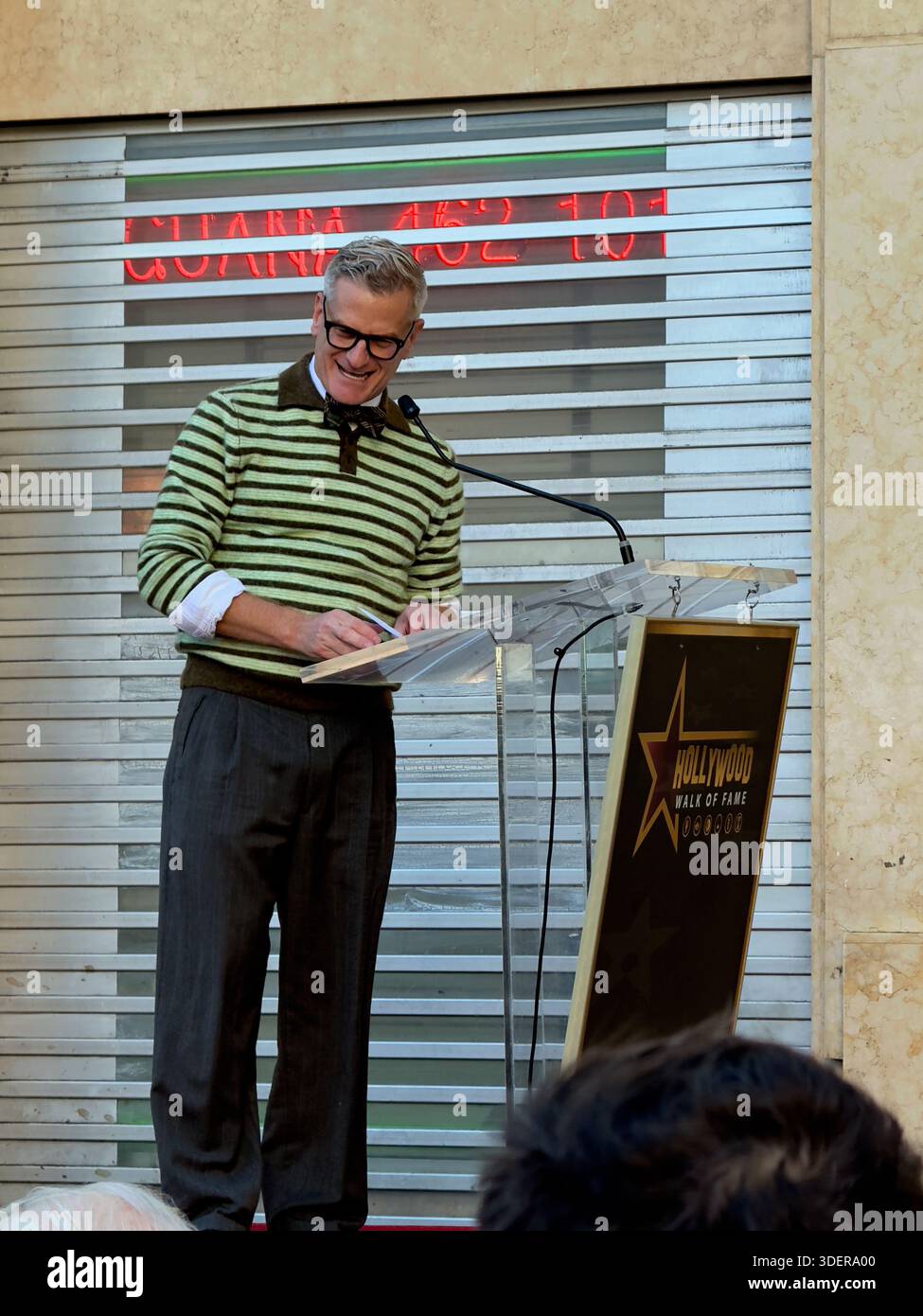 Entertainment journalist Marc Malkin attends the Hollywood Walk of Fame ...