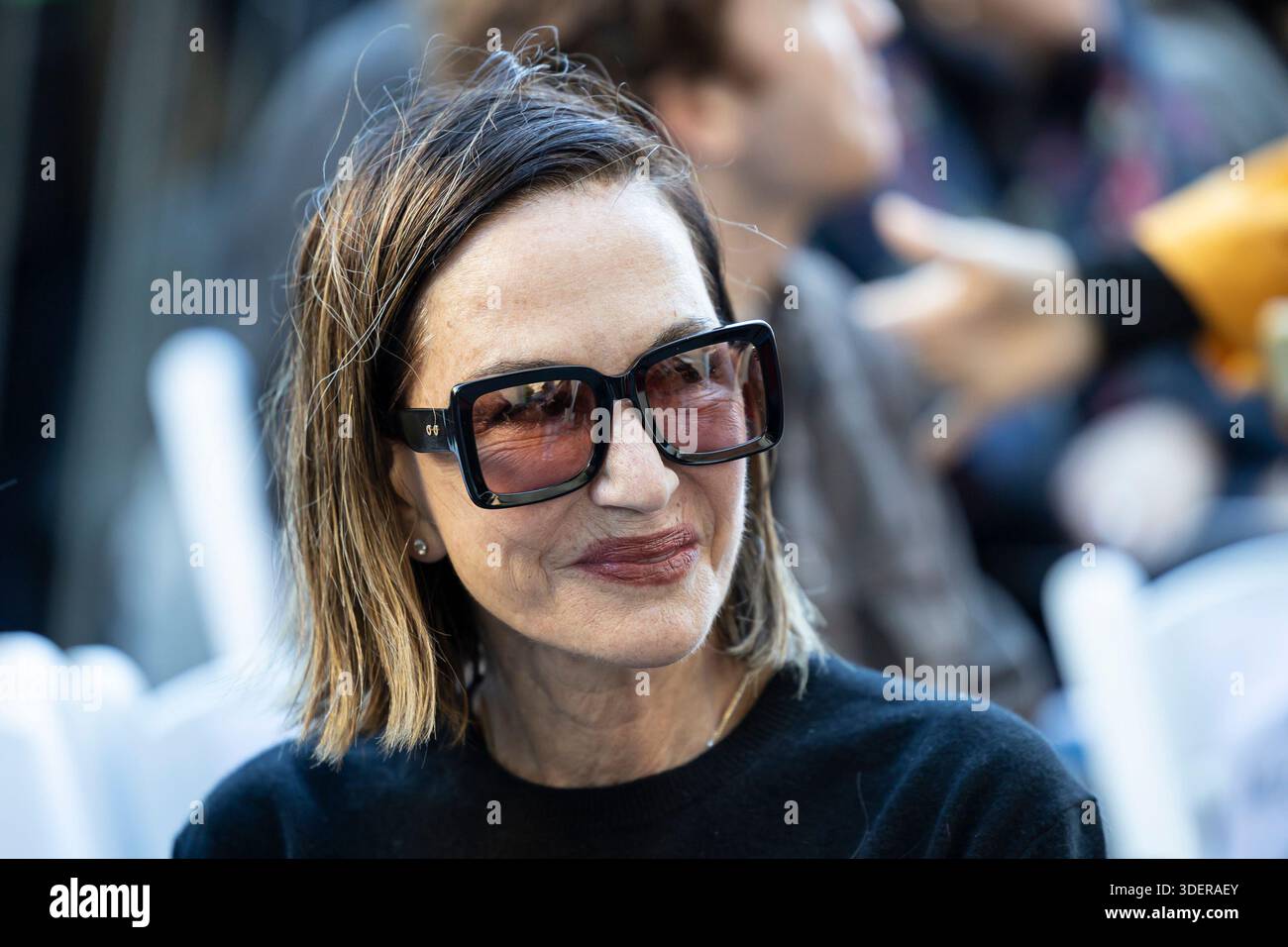 Cynthia Rowley attends as Alan Cumming is honored with a star on the ...