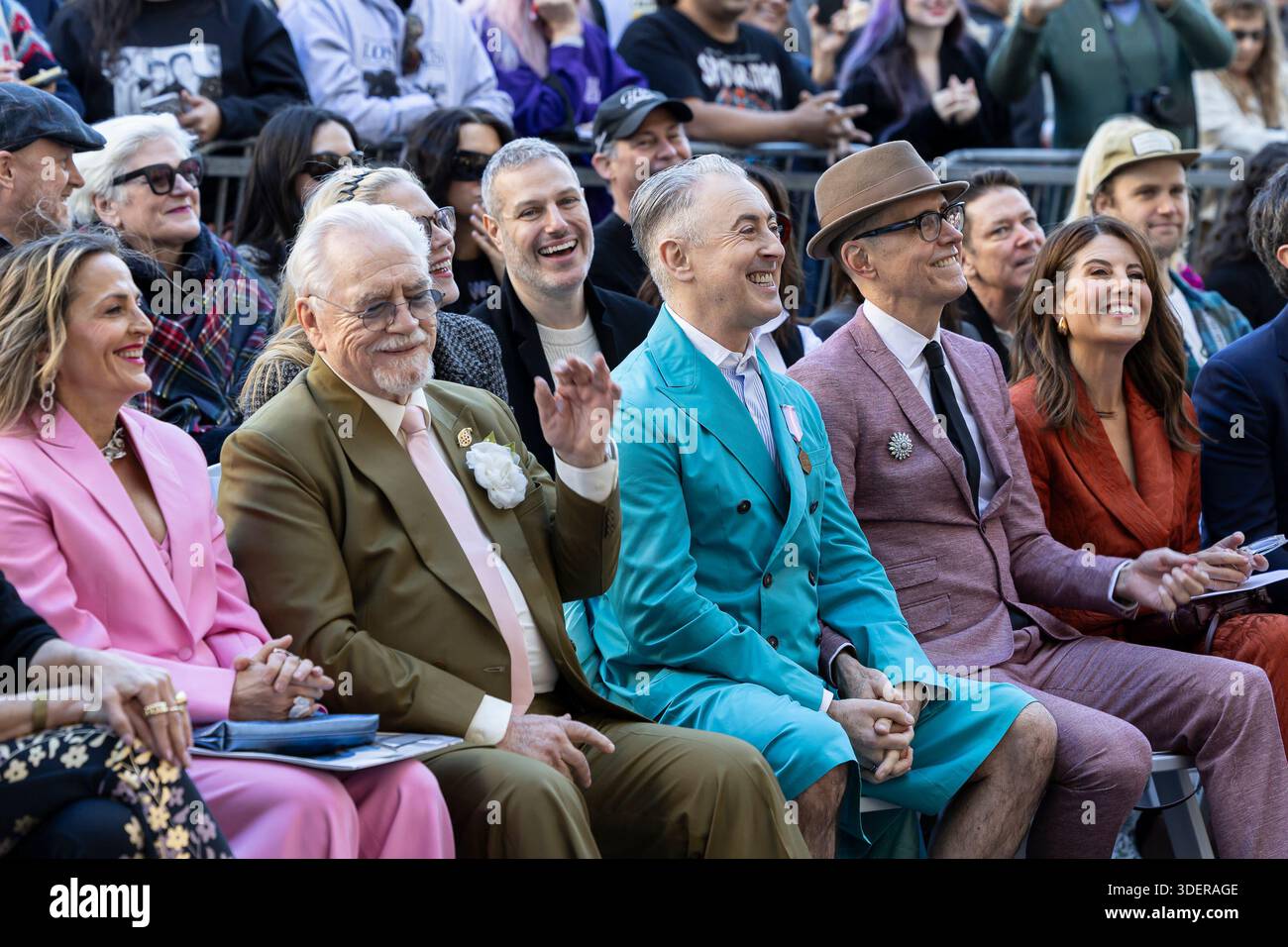 Nicole Ansari-Cox, Brian Cox, Alan Cumming, Grant Shaffer and Monica ...