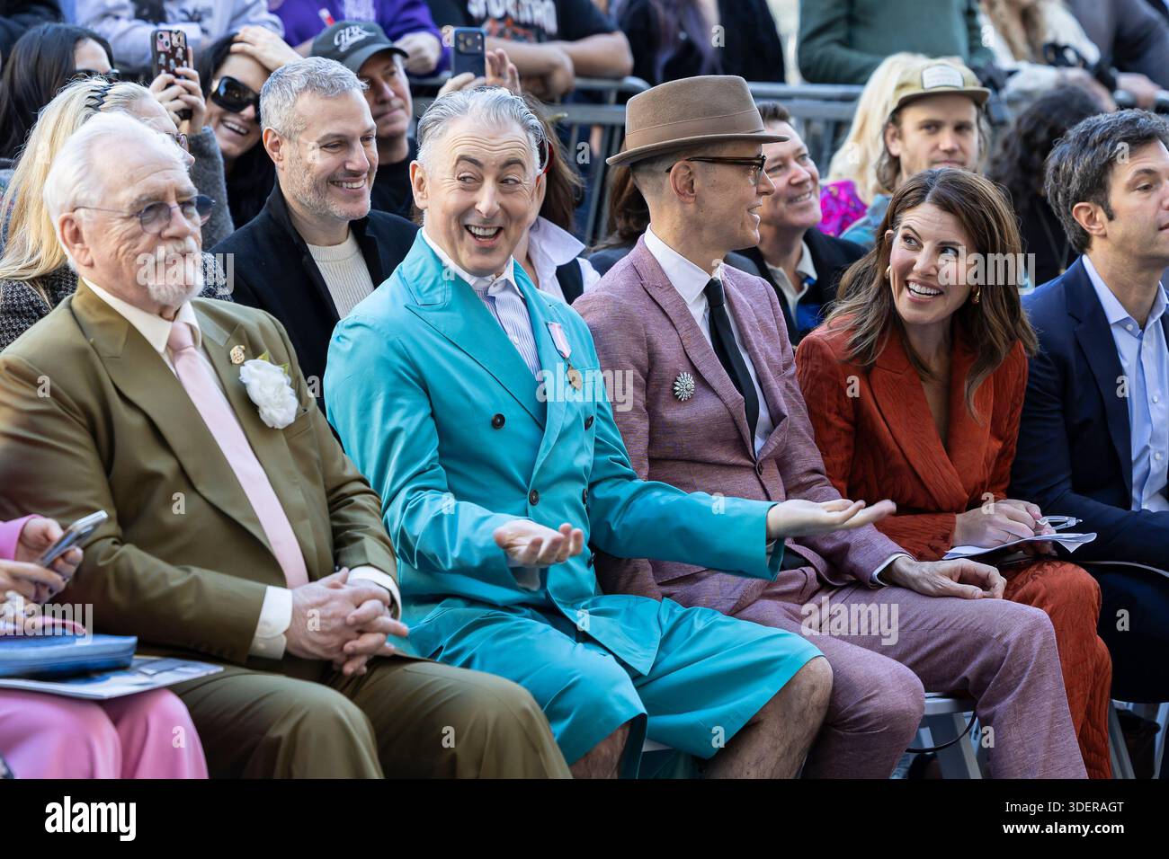 Brian Cox, Alan Cumming, Grant Shaffer and Monica Lewinsky attend as ...