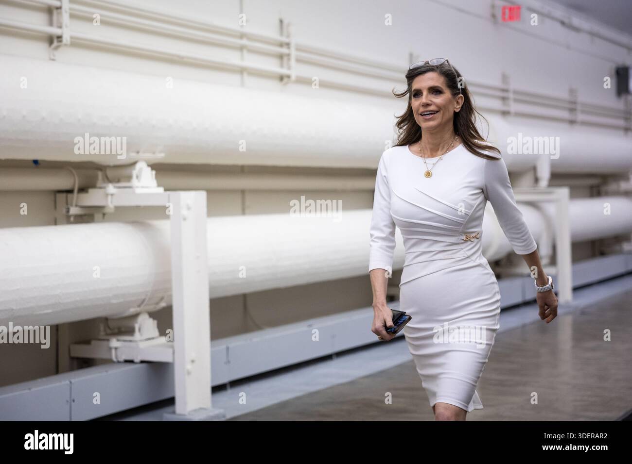 Rep. Nancy Mace (R-S.C.) departs a vote at the U.S. Capitol Jan. 8 ...