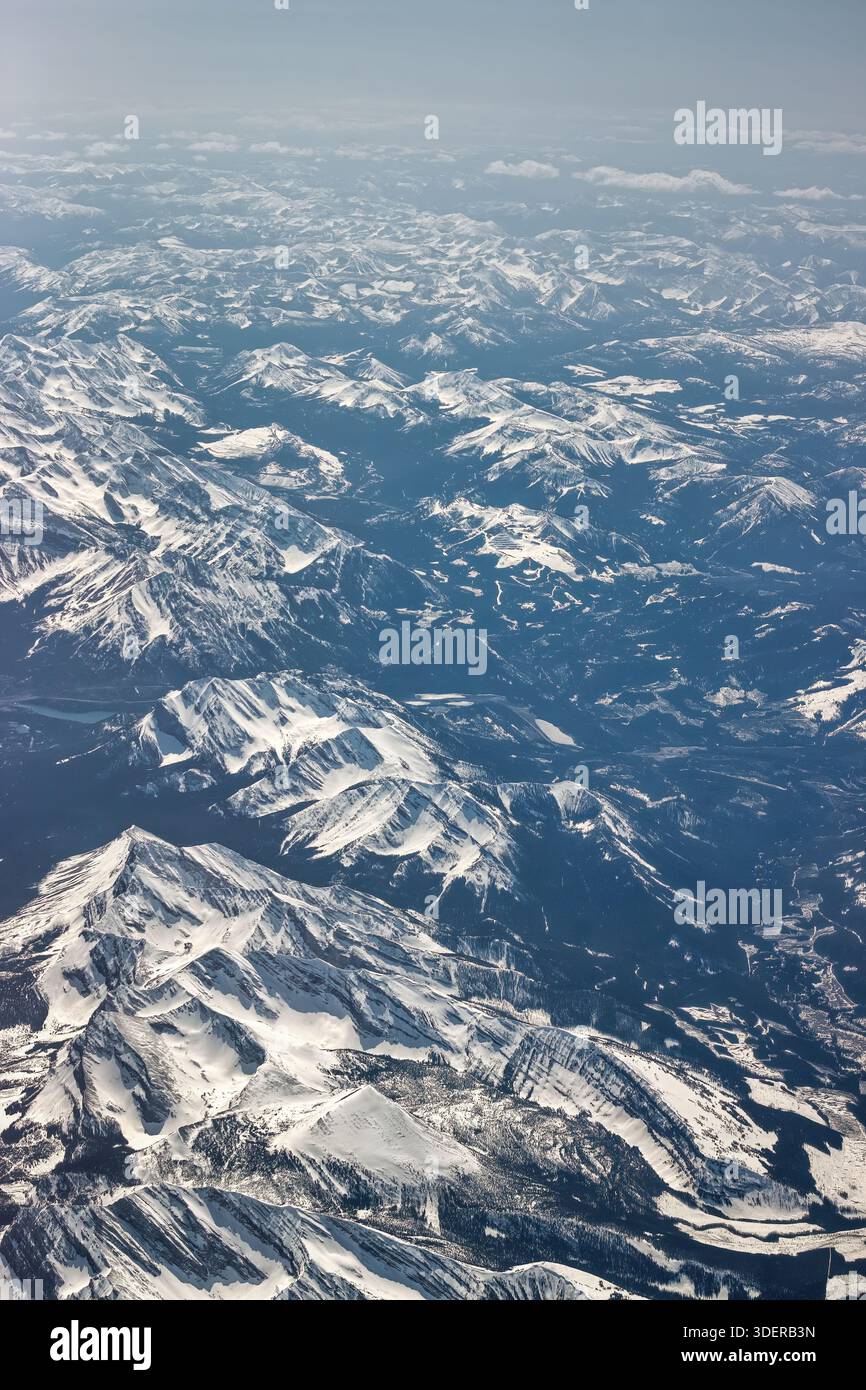 Aerial Photography of Banff National Park Peaks and Mount Bourgeau: It ...