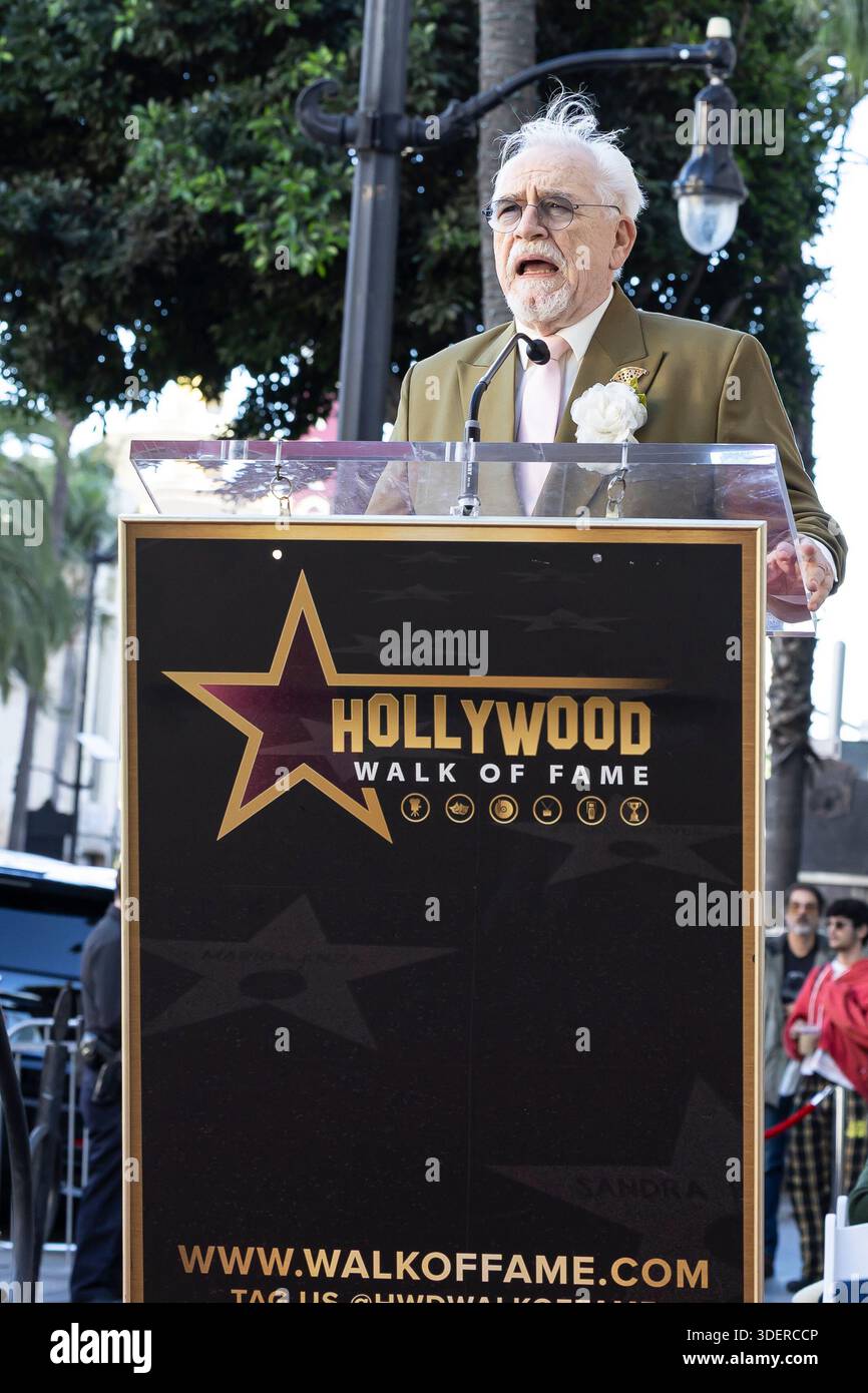 Brian Cox attends as Alan Cumming is honored with a star on the ...