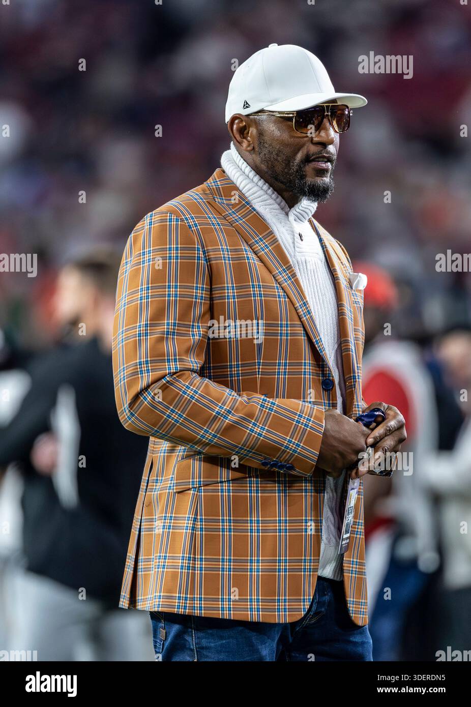 January 08 2026 Miami Hurricanes / Baltimore Ravens legend Ray Lewis ...