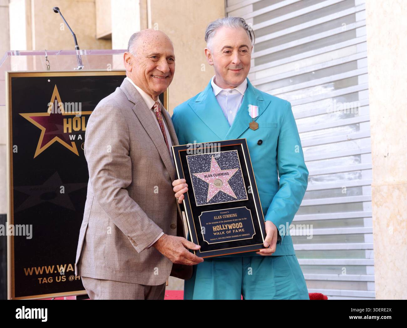 Alan Cumming and Steven Nissen, President & CEO, Hollywood Chamber of ...