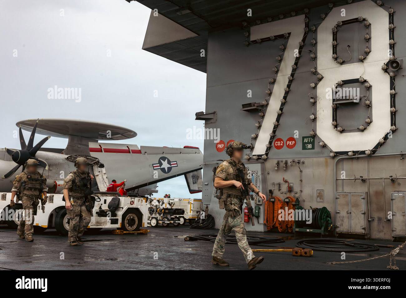 U.S. Coast Guard and Law Enforcement Tactical Team members, Sailors ...
