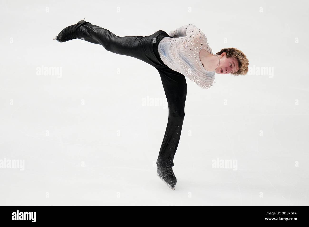 Lucius Kazanecki competes during the men's short program at the U.S ...