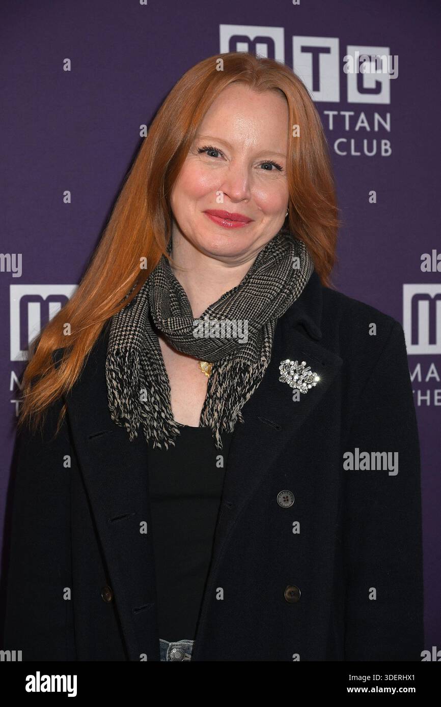 Lauren Ambrose attends the MTC Broadway Opening Night of Tracy Lett's ...