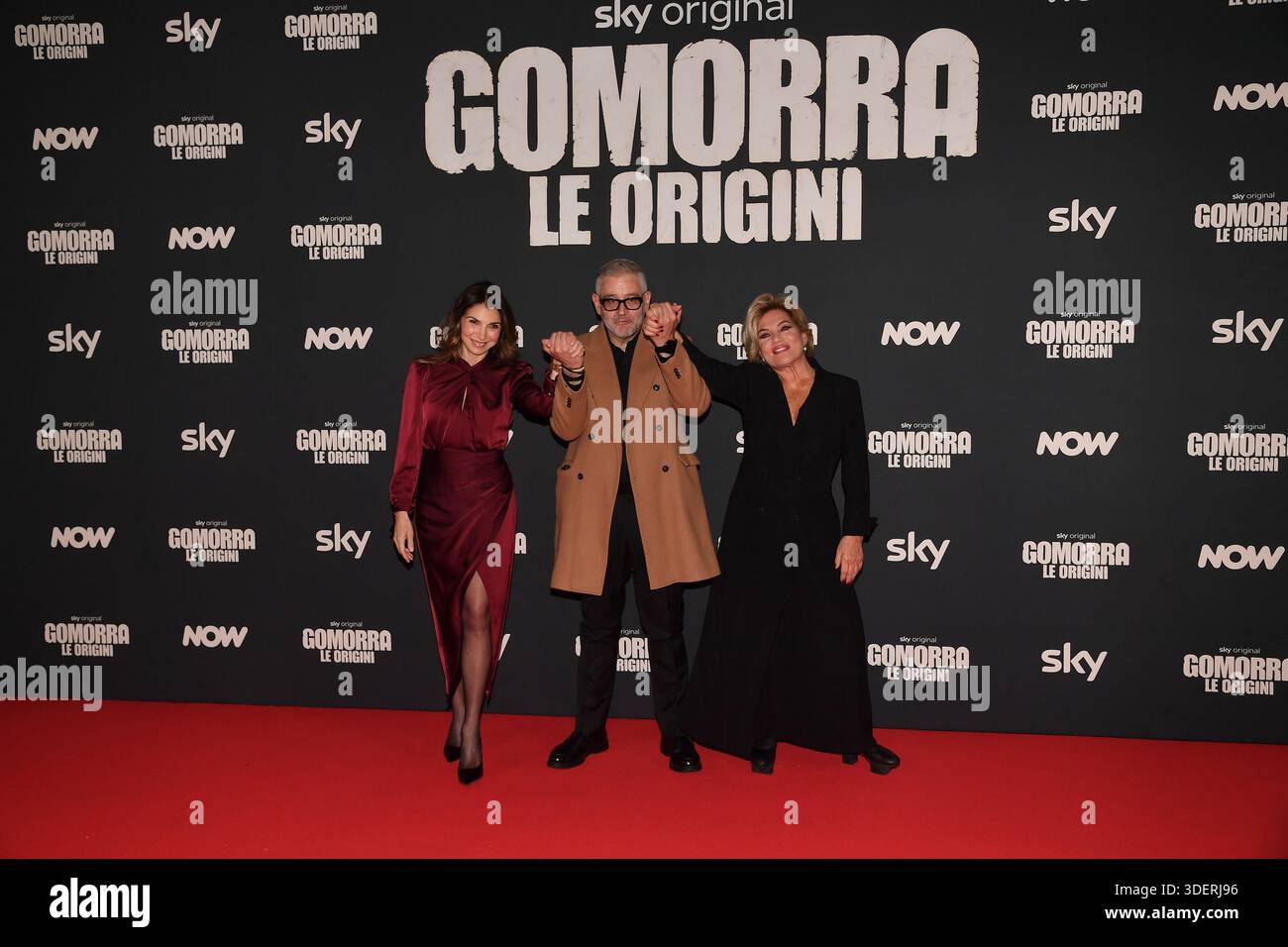 Rome, Cinema The Space Moderno Premiere of the Sky series "Gomorrah the ...