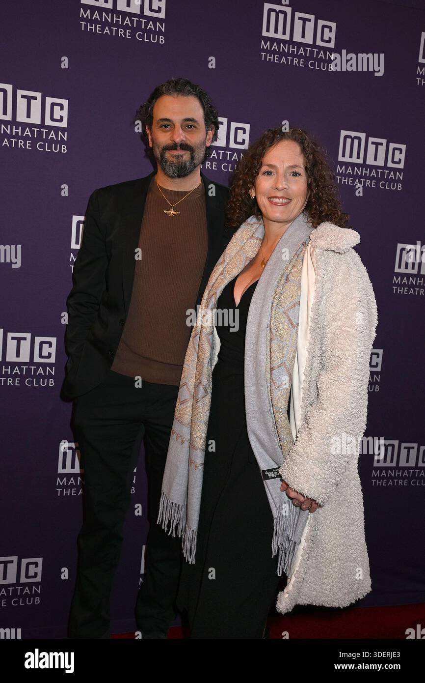 Arian Moayed attends the MTC Broadway Opening Night of Tracy Lett's ...