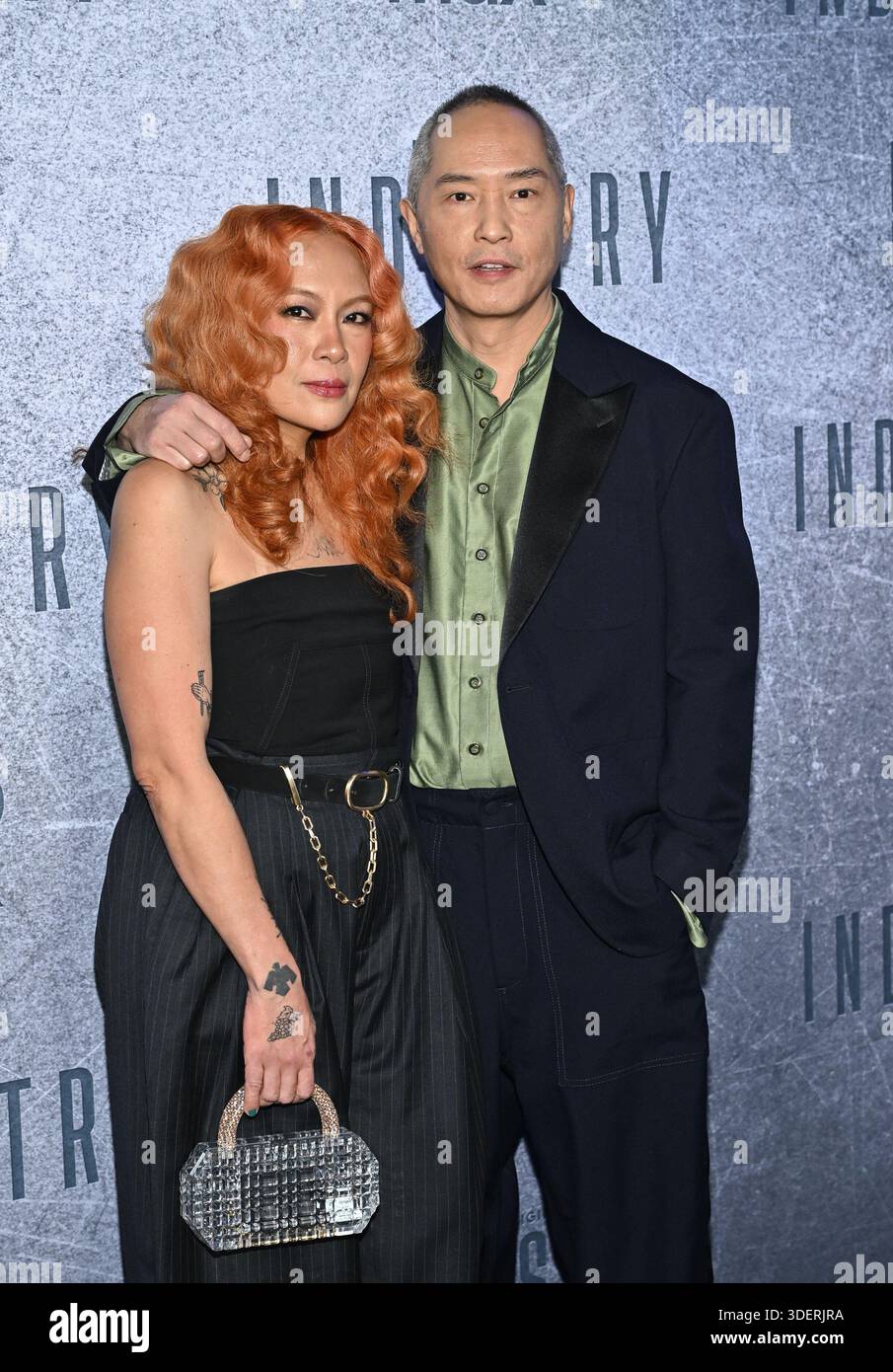 Nancy Bulalacao, left, and Ken Leung attend the premiere of HBO's ...