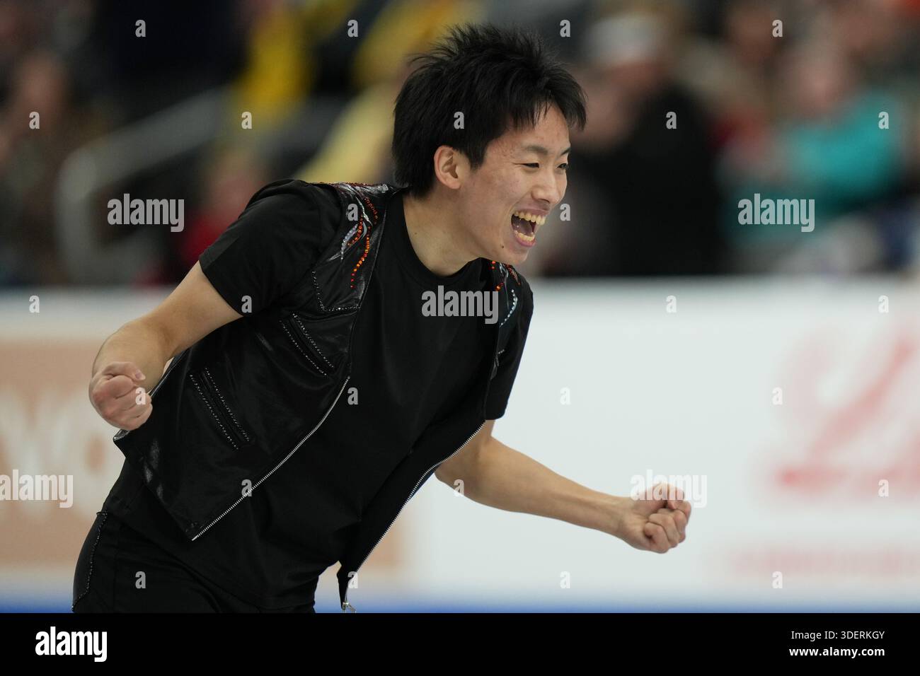 Tomoki Hiwatashi competes during the men's short program at the U.S ...