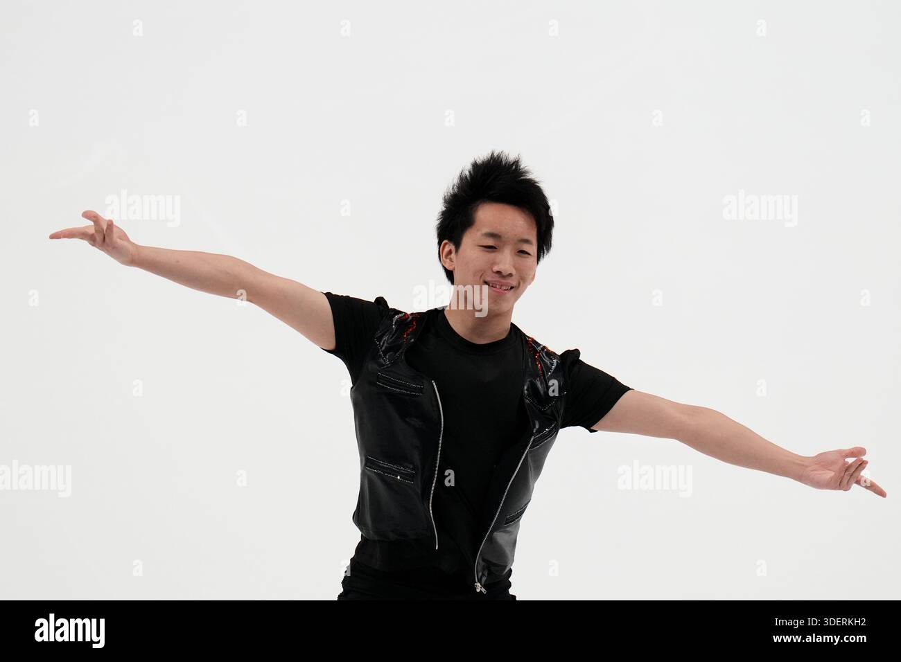 Tomoki Hiwatashi competes during the men's short program at the U.S ...