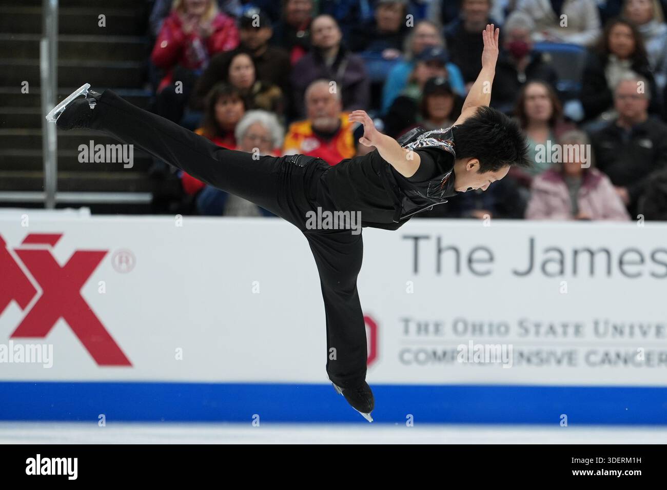 Tomoki Hiwatashi competes during the men's short program at the U.S ...