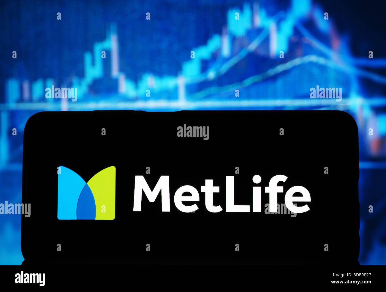 In this photo illustration, the MetLife (Metropolitan Life Insurance ...