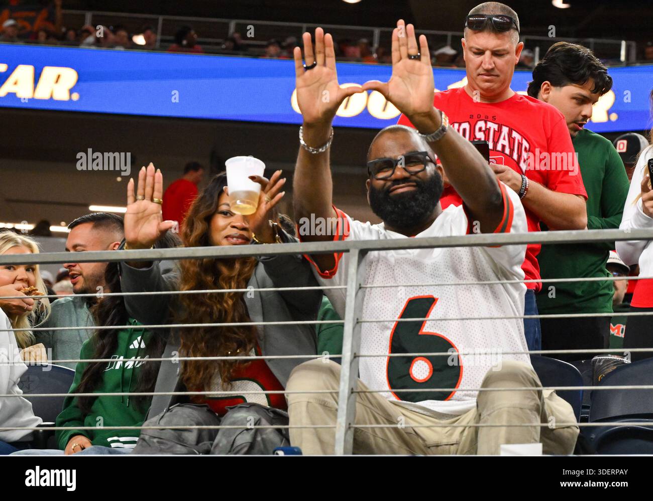 December 31, 2025 Miami (FL) Hurricanes fans before the NCAA Football ...
