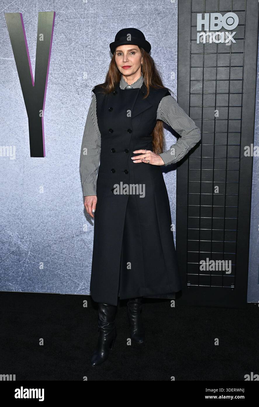 Charisma Carpenter attends the premiere of HBO's "Industry" Season 4 at ...
